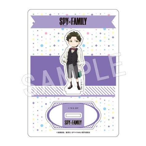 [입고 완료] 스파이 패밀리 중외광업 아크릴 스탠드 쇼핑 Ver 다미안 데스몬드 스파패 애니 공식 굿즈 도키도키굿즈