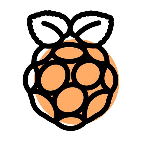 Raspberry Pi Icon Customizable Tech Logo For Projects