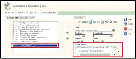 Control Selection Lookup In Sage Crm Sage Crm Tips Tricks And Components
