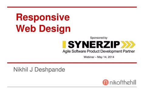 PPT Responsive Web Design PowerPoint Presentation Free Download ID