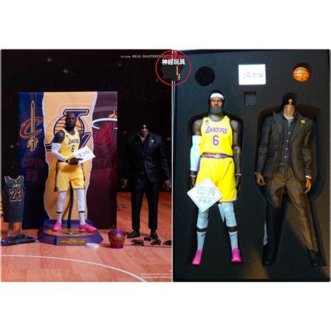 【神經玩具】現貨 Enterbay Rm 1090 Nba Lebron James 詹姆士2023年總得分紀錄版 蝦皮購物