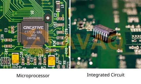 How Is A Microprocessor Different From An Integrated Circuit Faqs Avaq