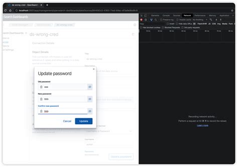 [md] update password is not working · issue 2489 · opensearch project opensearch dashboards