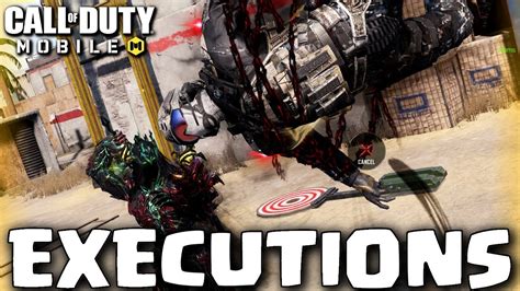 how to do executions in cod mobile youtube