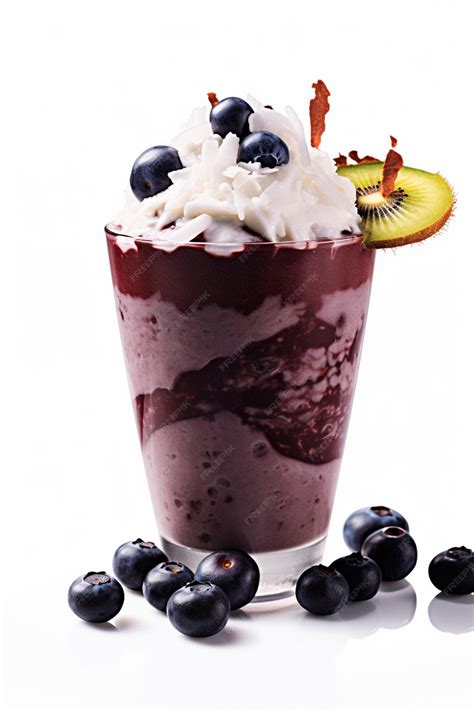 Premium Ai Image Acai In A Bowl The Fusion Of Textures And Flavors