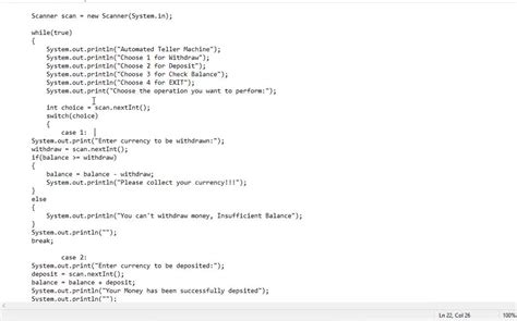 Sakshi Kulkarni On Linkedin Codesoft Codesoftinternship Task3 Javaprogramming Atminterface