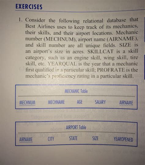 Solved Simple Relational Database Question Ive Answered