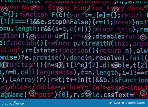 Simple Website Html Code With Colourful Tags In Browser View On Dark