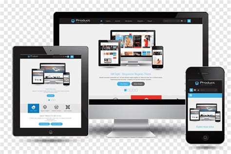responsive web design web development web page user interface electronics gadget png pngegg
