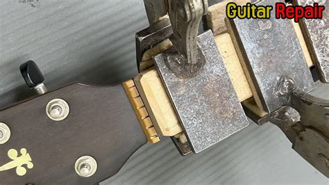 통기타 리페어 센터 콜트기타 넥 갈라짐 수리 Youtube