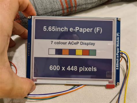 Waveshare 565 7 Color Inverting Bitmap Colours Displays Arduino Forum