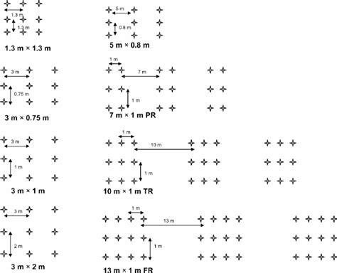 Tree Density And Geometry Arrangements Of Leucaena At Andhra Pradesh Download Scientific