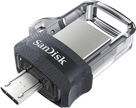Sandisk Ultra Dual Gb Usb Otg Pen Drive Black Amazon In Electronics