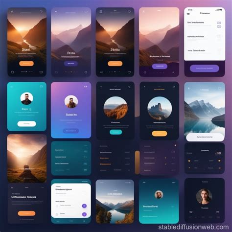 Ui Ux Ui Design Prompts Stable Diffusion Online