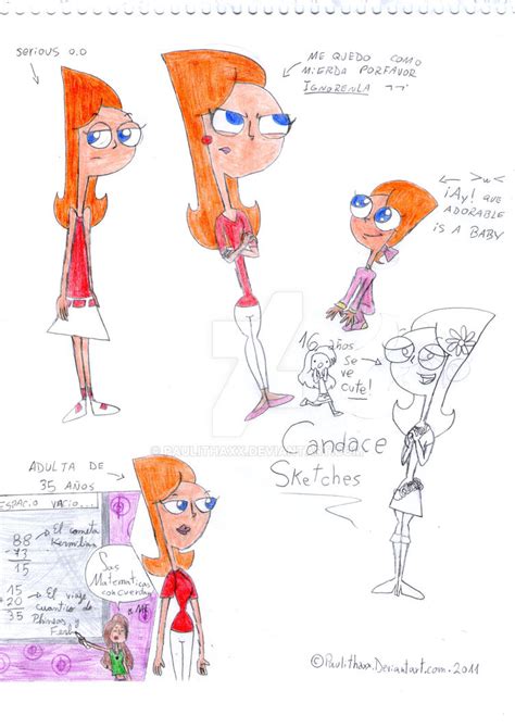 Candace Sketches By Paulithaxx On Deviantart