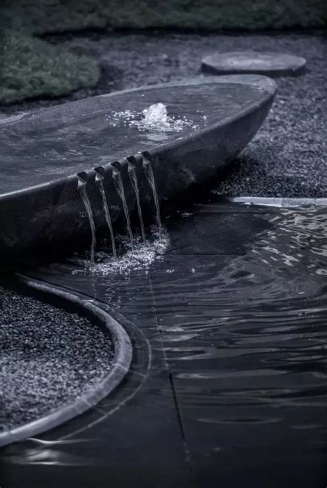 意向图 120款景观水景整理 Fuentes para jardin Jardines Fuentes