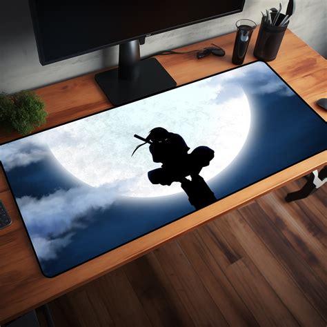 Uchiha Itachi Mouse Pad Anime Mouse Pad Japanese Gaming Desk Mat Mouse Pad Xxl Mouse Pad Extra