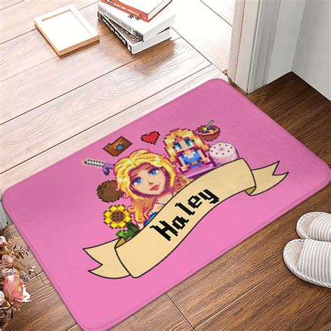 Stardew Valley Game Haley Pixel Non Slip Doormat Stardew Valley Plush Shop Official Stardew
