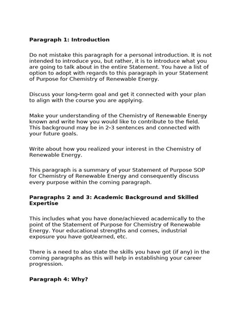 Sop Format Pdf Cognition Sop Format Pdf Cognition