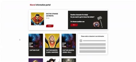 Github Mux Muxmarvelcomics React Basics Marvel Comics Exlorer App
