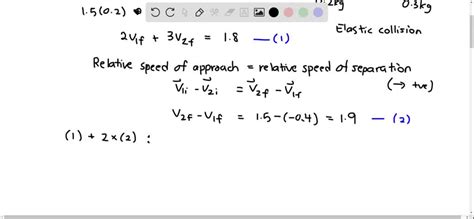 Solved A Ball Of Mass 0 200 Kg Has A Velocity Of 1 50 𝐢̂ M S A Ball