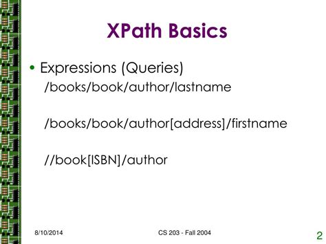 Ppt Xml Xpath Formal Semantics Powerpoint Presentation Free Download