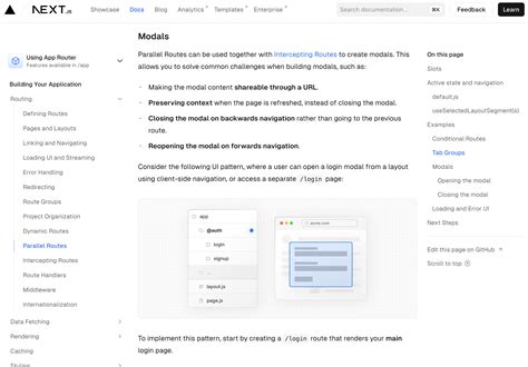 Next Parallel Intercepting Routes