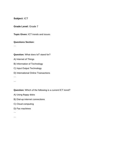 Quizict Pdf