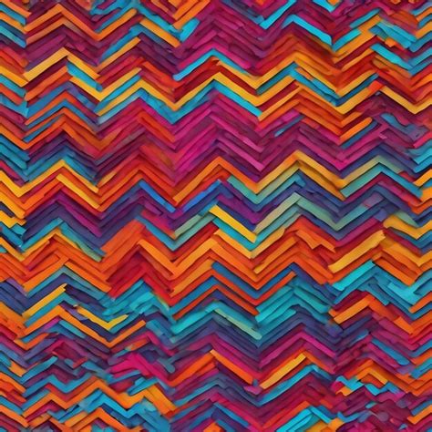 Premium Ai Image Pattern Stripe Seamless Zig Zag Background