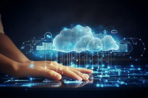 Premium Photo Embracing The Future Exploring The Synergy Of Cloud