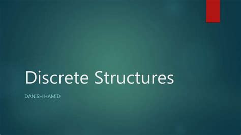 1 Propositional Logic And Logical Connectives Pptx