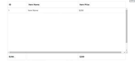 Unnecessary Horizontal Scrollbar When Result Set Is Smaller Than Fixed Height Issue