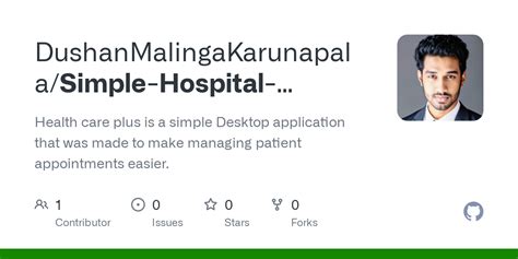 Github Dushanmalingakarunapalasimple Hospital Management System