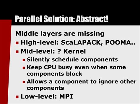 ppt parallel objects virtualization and in process components