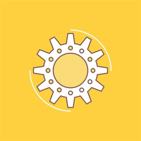 Management Process Production Task Work Flat Line Filled Icon