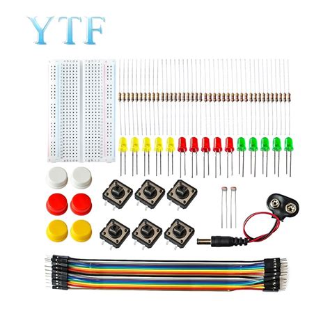 Starter Kit Diy R3 Mini Board Jumper Test Button Vicedeal