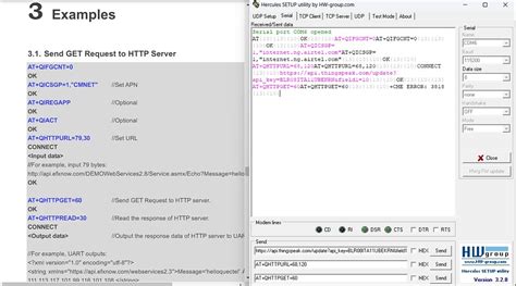 I Am Unable To Send Get Request To Server Using Quectel M66 Module