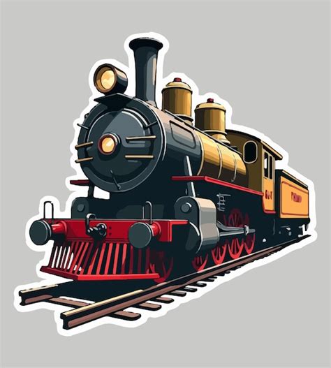 A Model Train With A Picture Of A Train On The Front Premium Ai