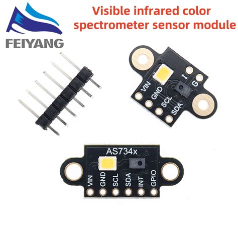 As7341 Visible Infrared Color Spectrometer Sensor Module Shopee