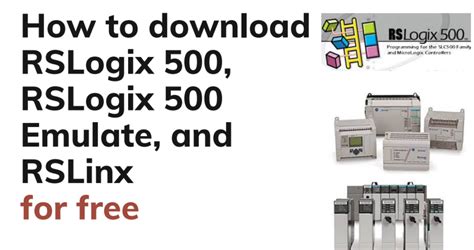 How To Download Rslogix 500 Rslogix 500 Emulate And Rslinx For Free Plc Scada Training In