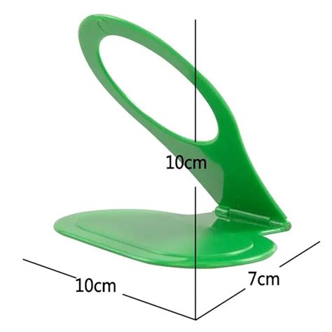 Новинка 2 шт складная пластиковая настенная вешалка для сотового телефона держатель