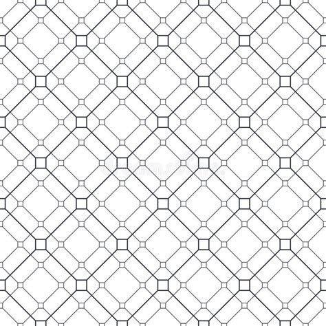 Cross Lined Seamless Minimalistic Pattern Vector Minimal Crossed Lines Background Stock Vector