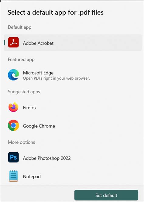 Setting Your Default Applications In Windows 11 Teton Science Schools It Helpdesk