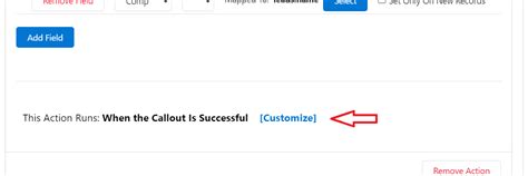 Step 5 Callout Template Response Actions Old Interface Declarative Webhooks User Guide