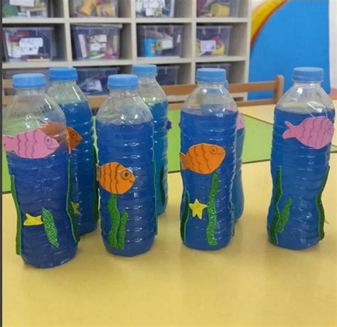 Bottle Aquarium Craft Billedkunst