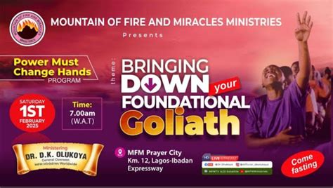 Mfm Daily Devotional For 2025 Dr Dk Olukoya