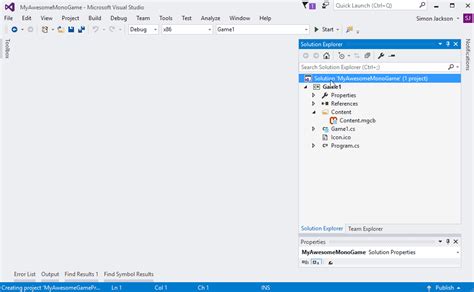 monogame building multi platform solutions darkgenesis indie development for the new world