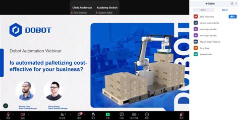 Dobot Robotics On Linkedin Dobot Webinar Palletizing Automation