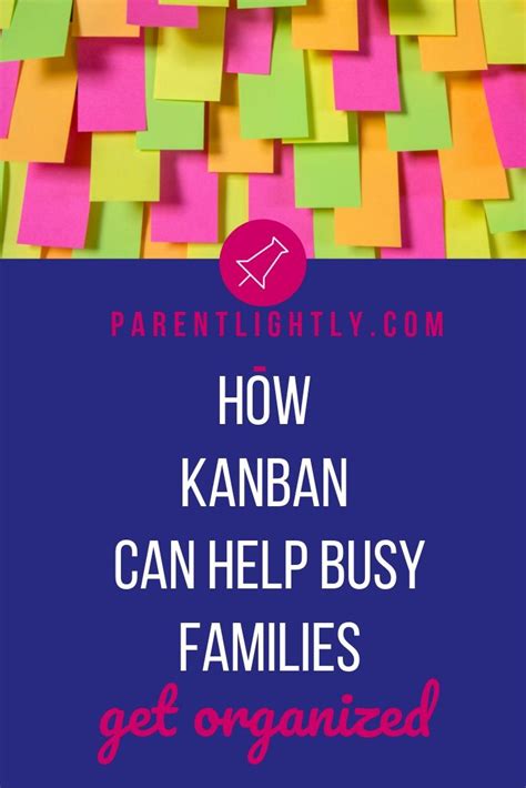 Kanban For Home Simple Workflows For The Family Parent Lightly