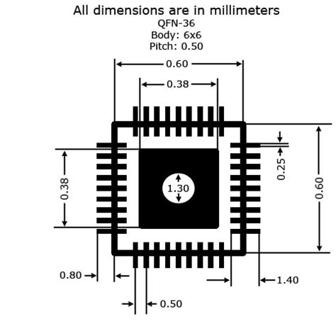 QFN To DIP Adapter Mm X Mm P Mm Pack Of Artekit Labs